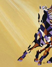 Horse Art, Contemporary Equine Art, Fine Art Paintings