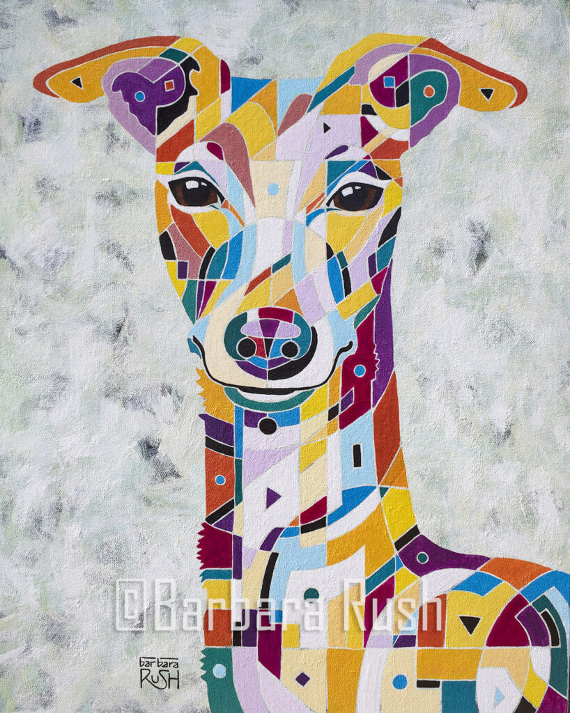 Iggy Pop – Italian Greyhound Art – Hand Painted Original Painting ...